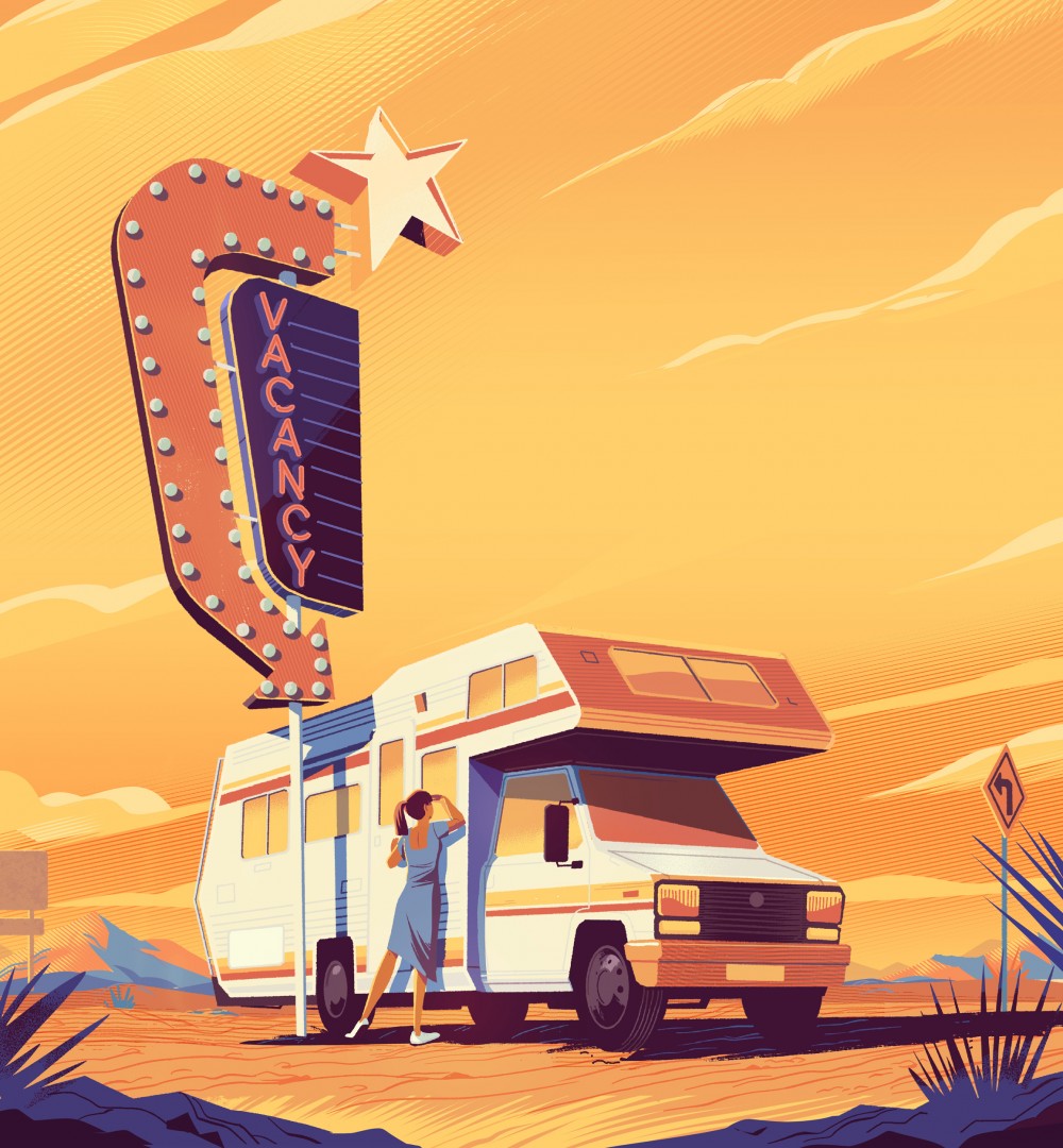 Steve Scott + Illustration + Colagene Paris