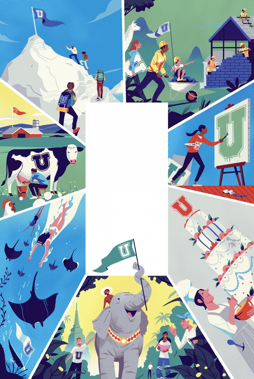 Steve Scott + Illustration + Colagene Paris