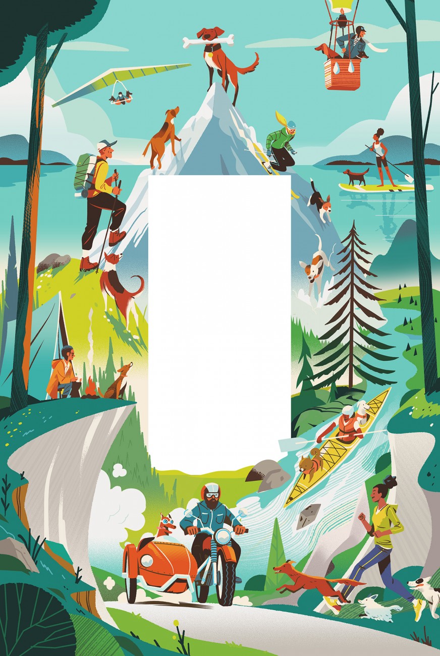 Steve Scott + Illustration + Colagene Paris