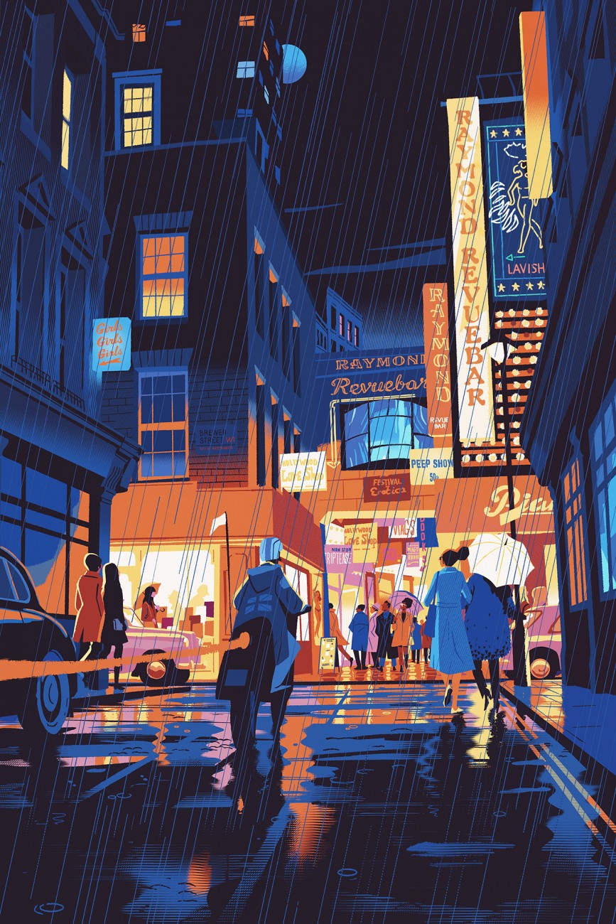 Steve Scott + Illustration + Colagene Paris