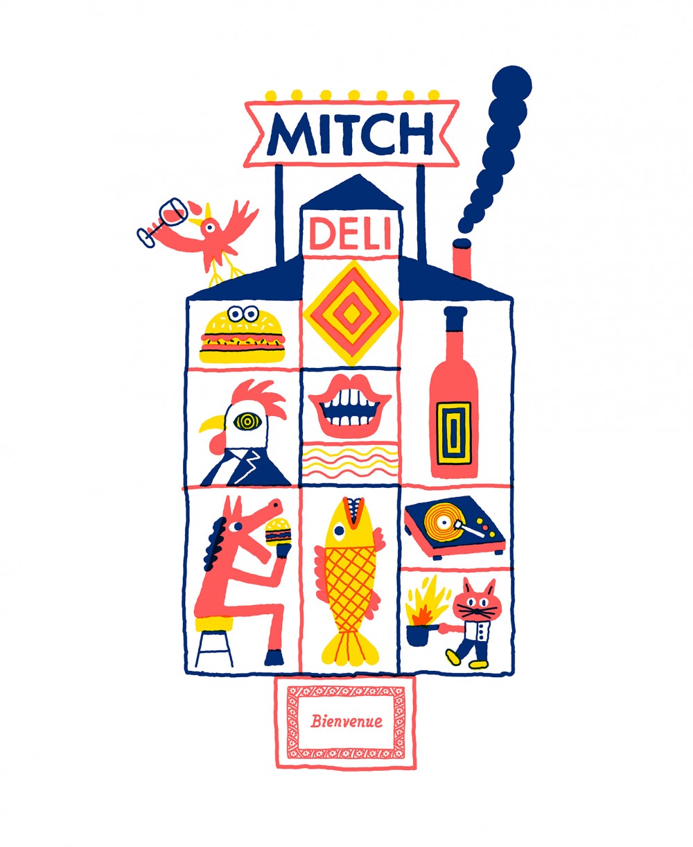 Benoit Tardif + Illustration + Colagene Paris
