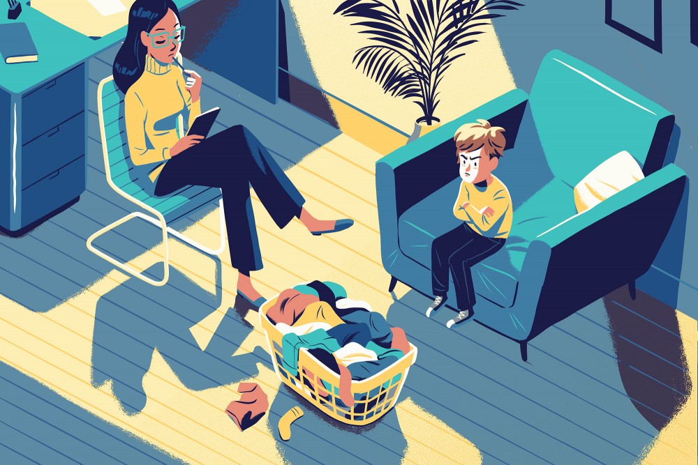 Steve Scott + Illustration + Colagene Paris