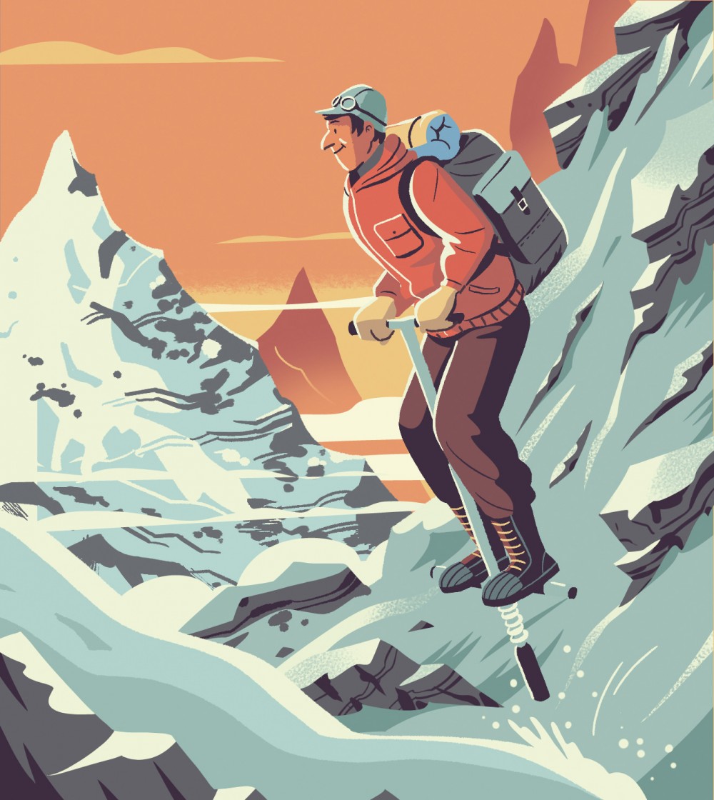 Steve Scott + Illustration + Colagene Paris