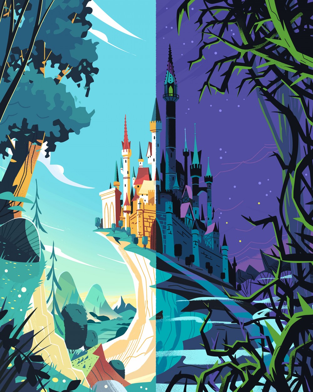 Steve Scott + Illustration + Colagene Paris